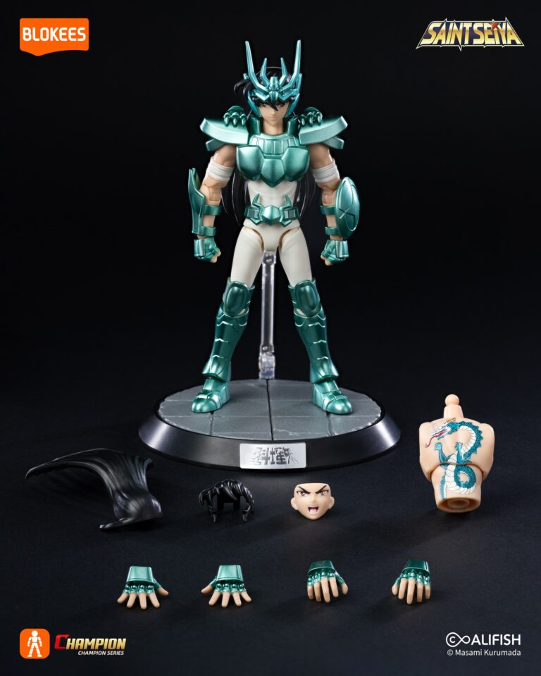 DRAGON SHIRYU - Saint Seiya Champion Class BLOKEES – Planeta de Heroes